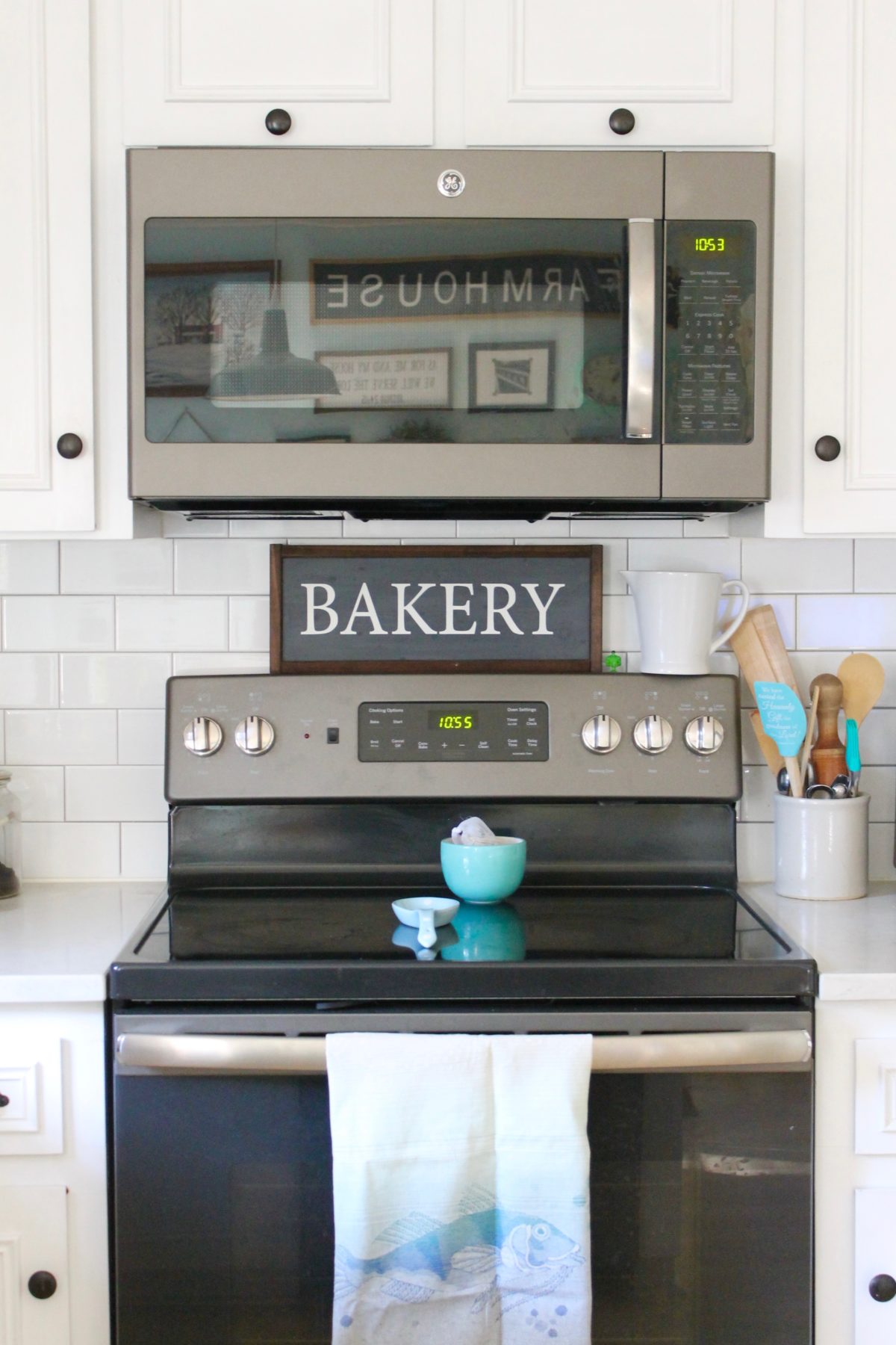 Our Coastal Farmhouse Kitchen Makeover - Up Yonder Designs